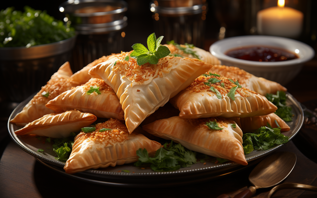 Frozen Samosas and Meat Pies