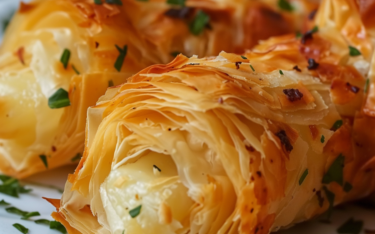 Ioniki's Halloumi Spirals