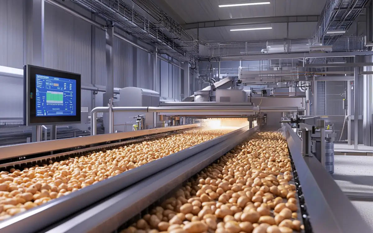 AI Potato Sorting